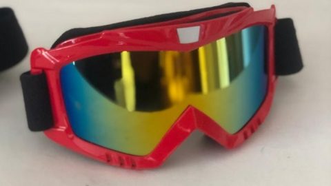 Motocross (MX) Goggles – Red | Biker Gear Ireland